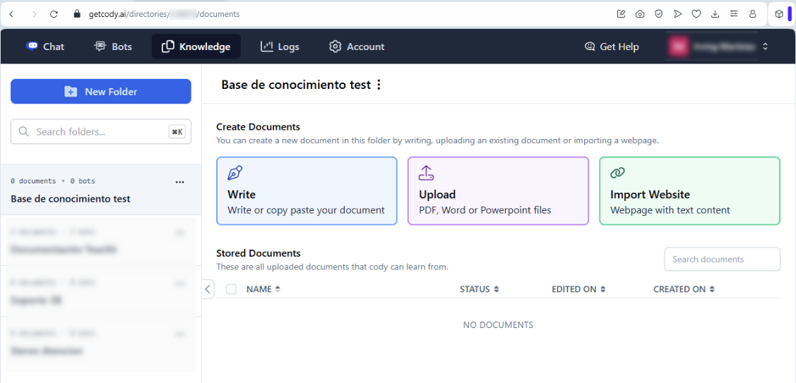 Aprende a configurar el complemento de Inteligencia Artificial con Cody AI bot – Soporte ...